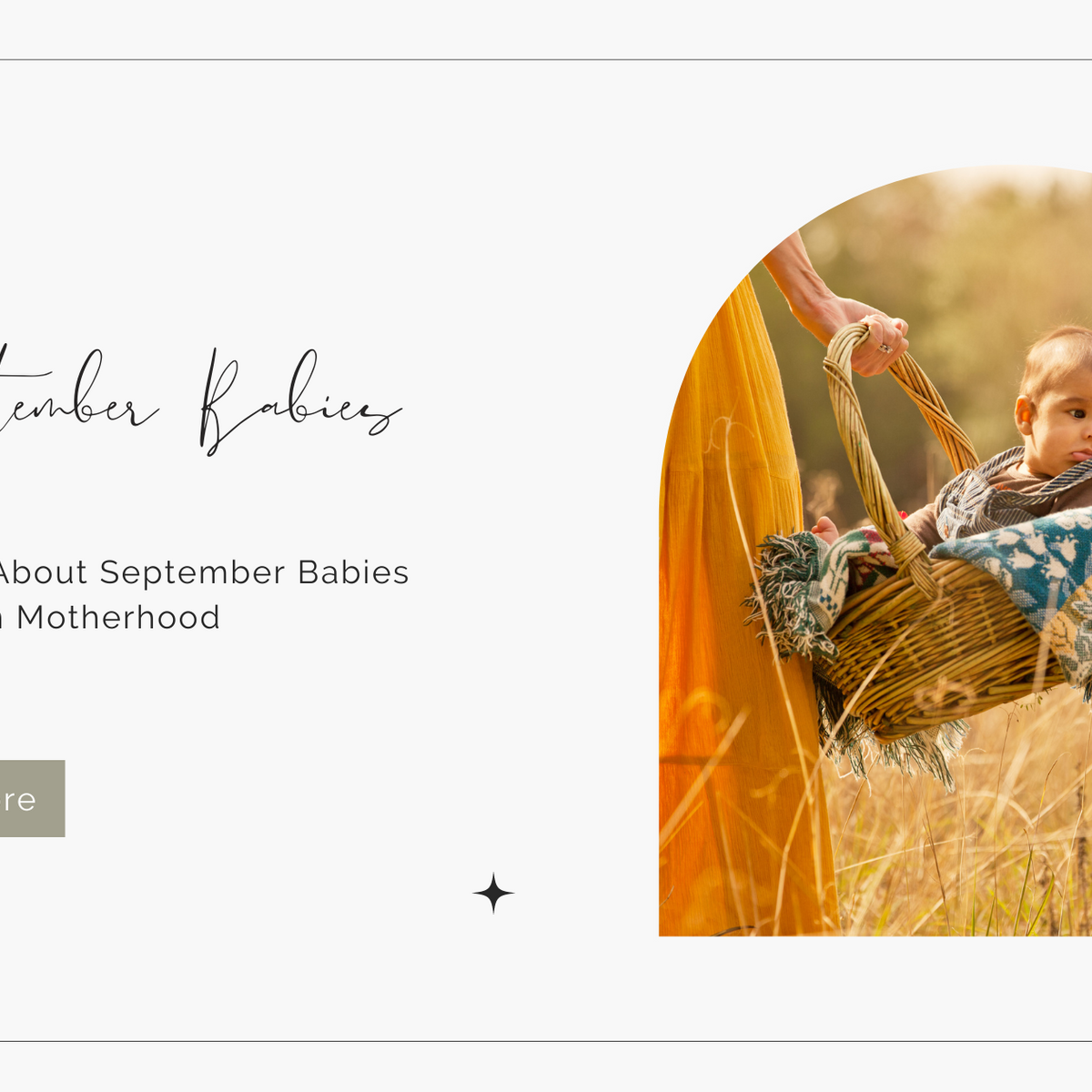 6 Facts About September Babies with Modern Motherhood – Milk Street Baby