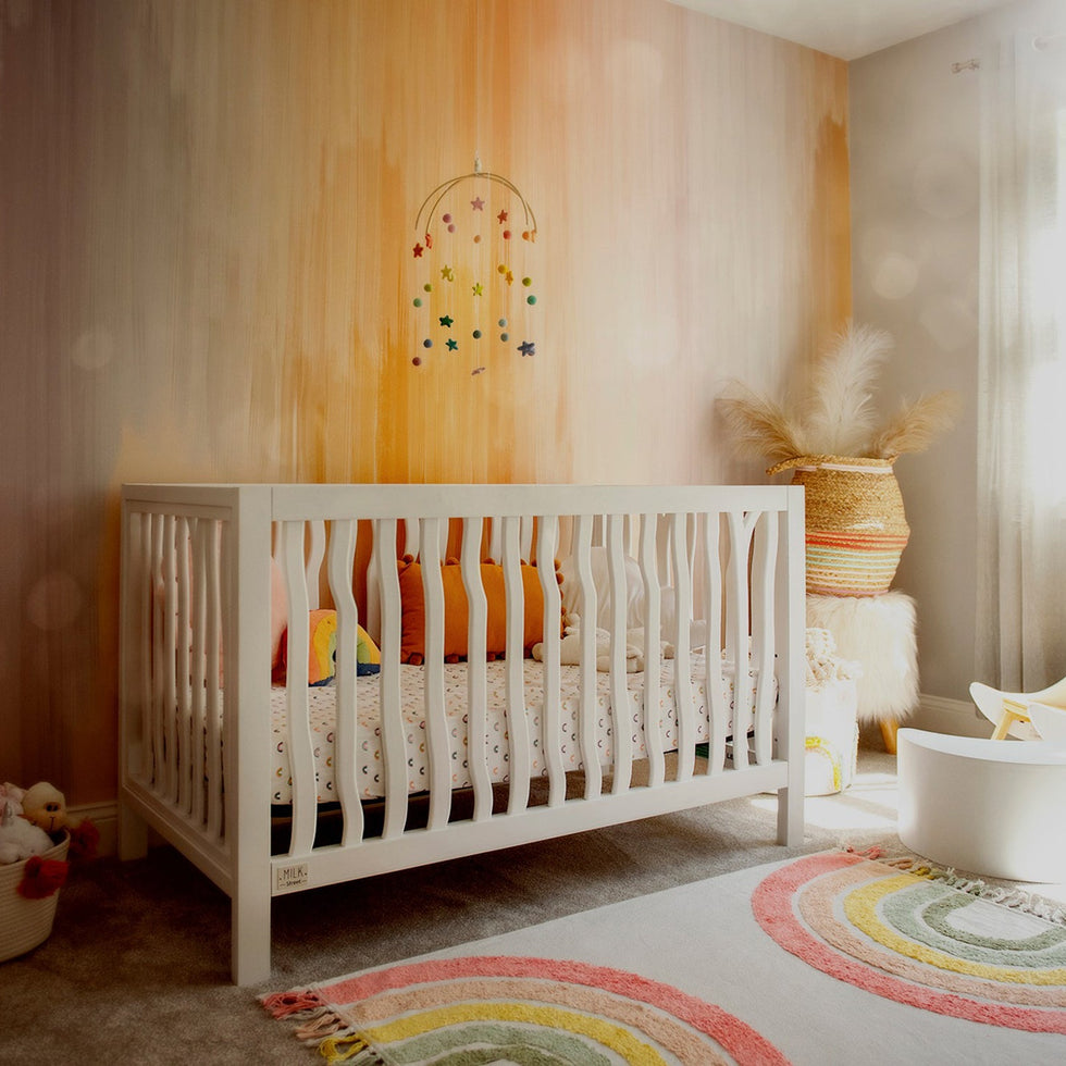 Boho Convertible Crib | Modern Nursery Furniture | MILK STREET BABY ...