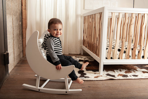 Milk Street Baby Crescent Moon Rocker